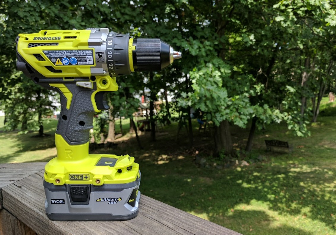 Ryobi One Brushless Hammer Drill Kit Review Model P1813 Tool Box One Ryobi One Brushless Hammer Drill Kit Review Model P1813 Tool Box One